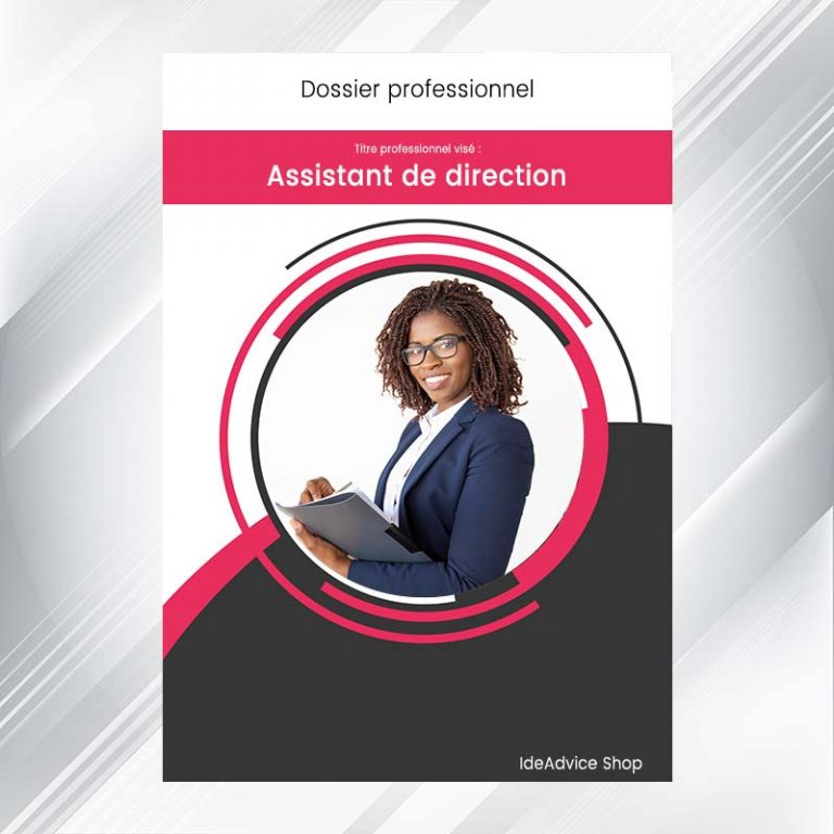 Dossier Professionnel Assistant de direction
