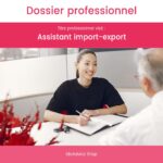 Dossier Professionnel Assistant import-export