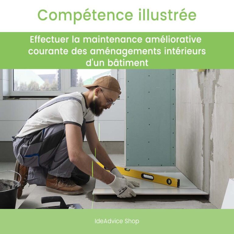 Maintenance améliorative courante des aménagements intérieurs