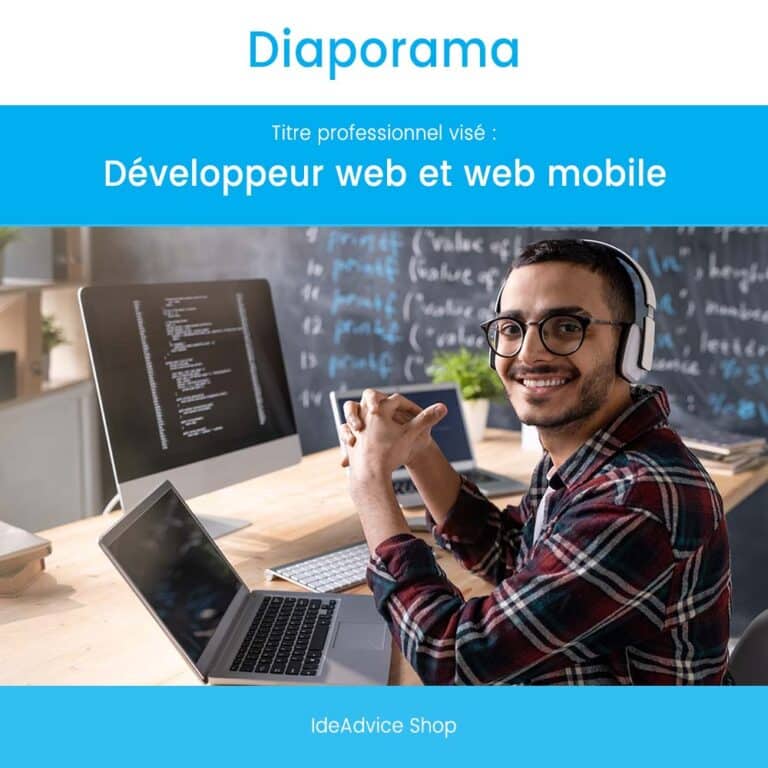 Diaporama du Dossier de projet Développeur web et web mobile