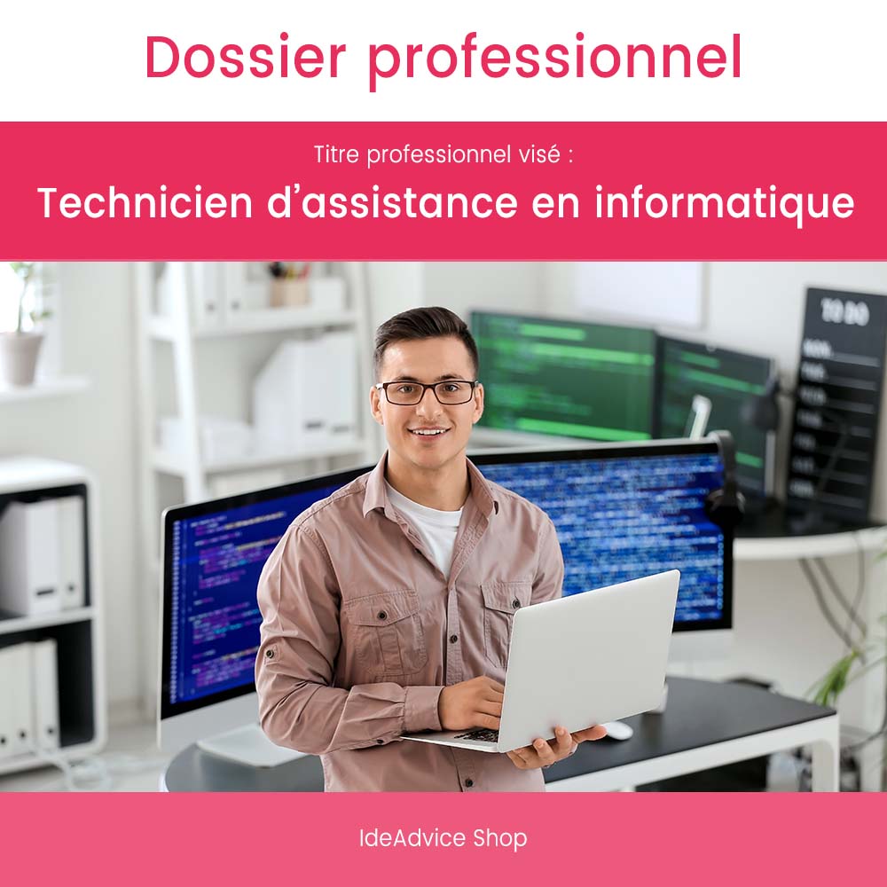 Trouver un modèle rempli de dossier professionnel TAI (DP TAI)
