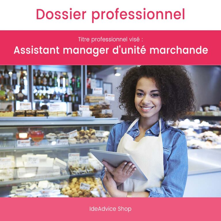 Exemple de dossier professionnel rempli | Dossier Professionnel AMUM